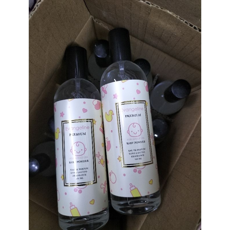 Jual PARFUME EVANGELINE BABY POWDER 100ml | Shopee Indonesia