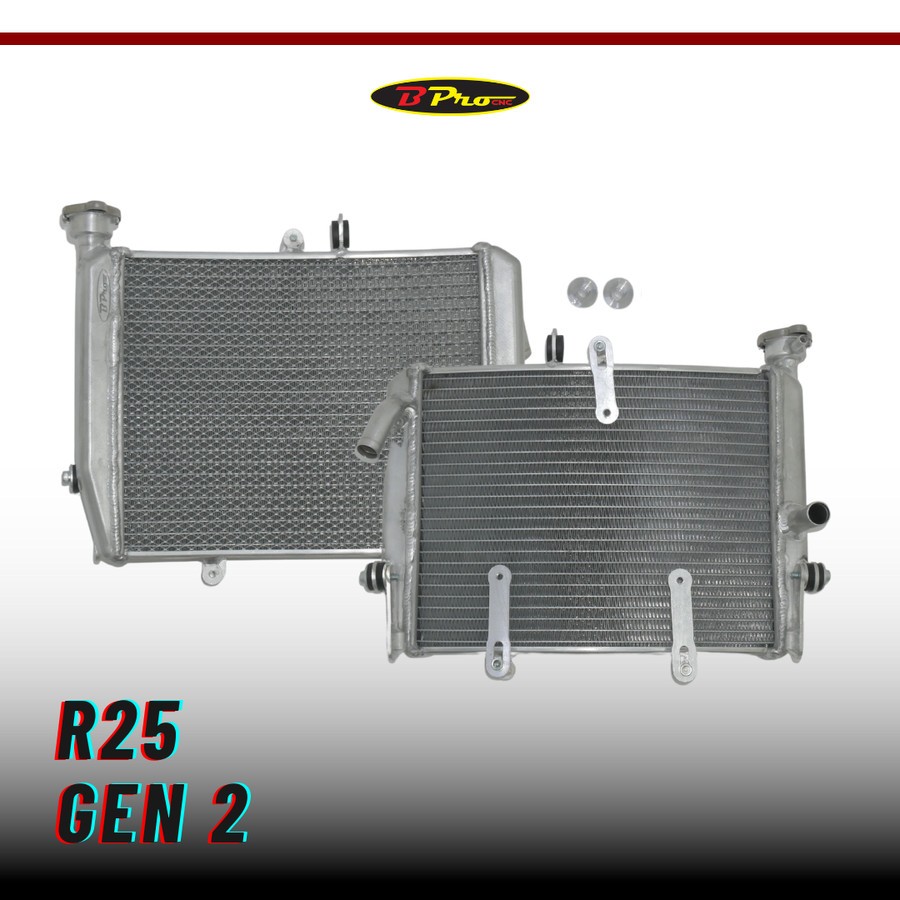 Jual Radiator Racing Bpro Yamaha R25/MT25 | Shopee Indonesia