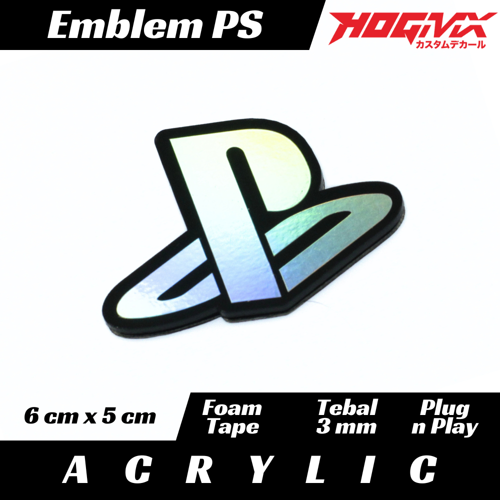 Jual Emblem Motor PS PLAYSTATION Logo Bahan Akrilik Hologram | Shopee ...