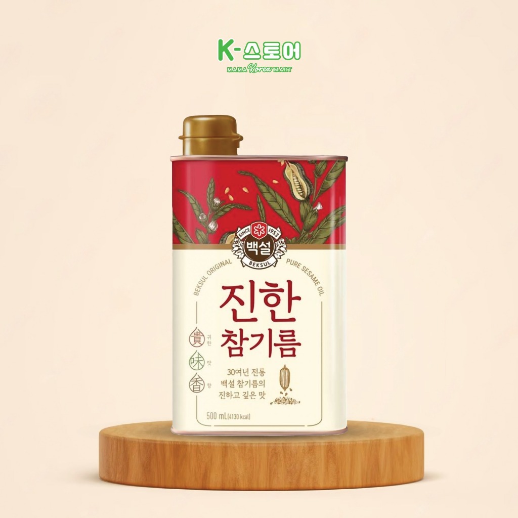Jual BEKSUL SESAME OIL 500ML/MINYAK WIJEN ASLI KOREA 500ML | Shopee ...