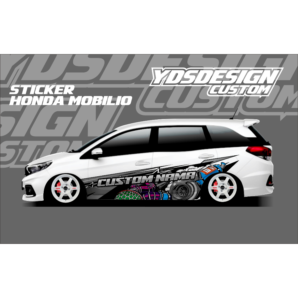 Jual STICKER LIVERY NEW MOBILLIO,XENIA,SIGRA,JAZZ,CIVIC,DLL / STIKER ...