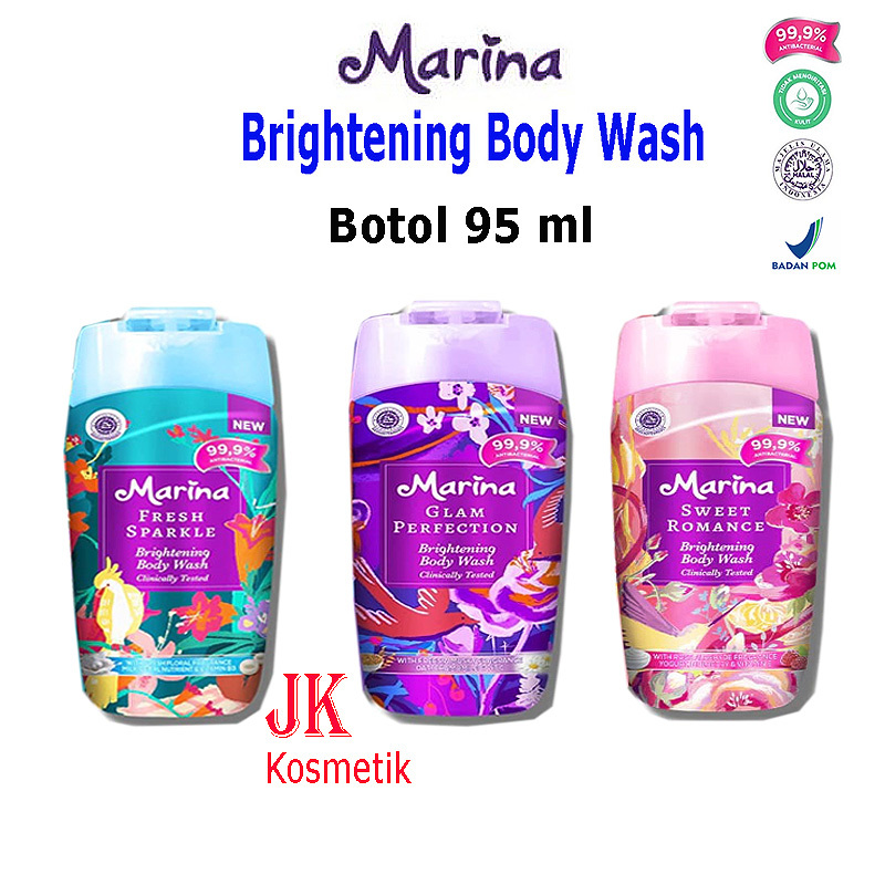 Jual Marina Body Wash Botol 95 ml - Sabun Mandi Cair | Shopee Indonesia