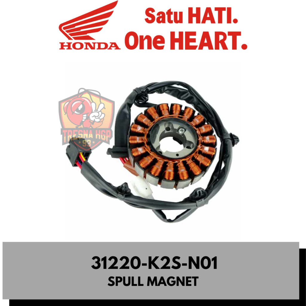 Jual 31220-K2S-N01 SPULL MAGNET VARIO ESP 160 K2S ORIGINAL | STATOR COMP 31220K2SN01 | Shopee ...