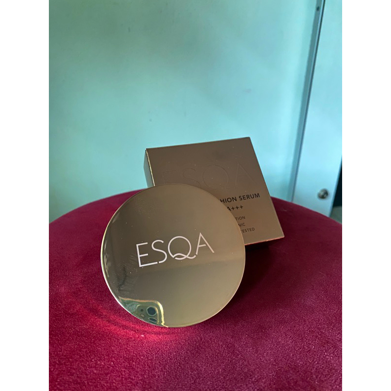 Jual ESQA Flawless Cushion Serum SPF 50 PA ++++ - Satin | Shopee Indonesia