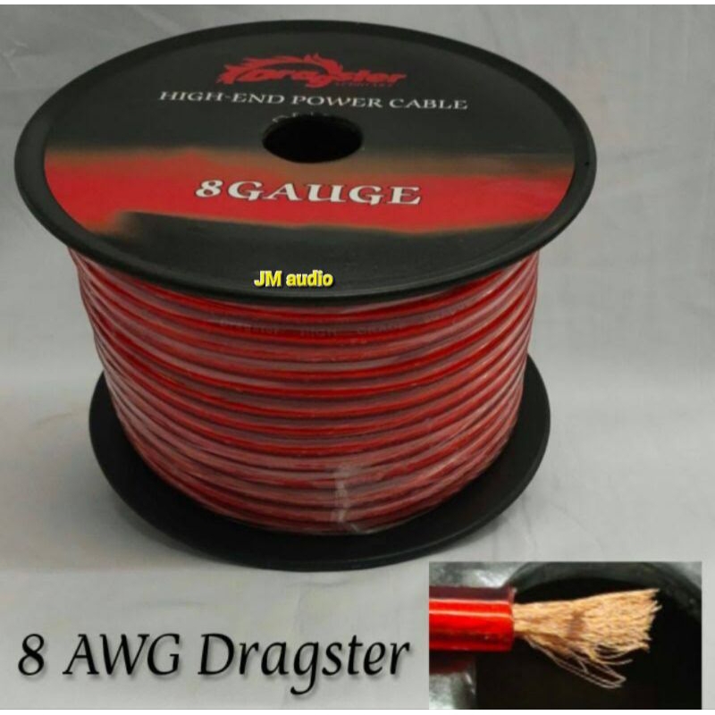 Jual Kabel strom / power 8 AWG Dragster per 1 Meter Premium Quality ...
