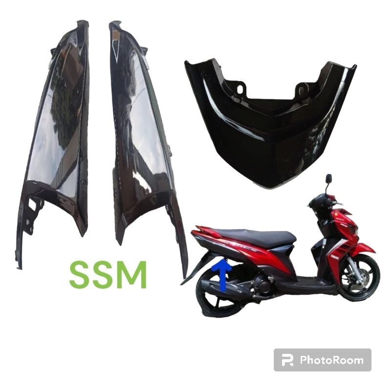 Jual Cover Body Kecil Sambungan Body Lampu Stop Belakang Mio soul Gt ...