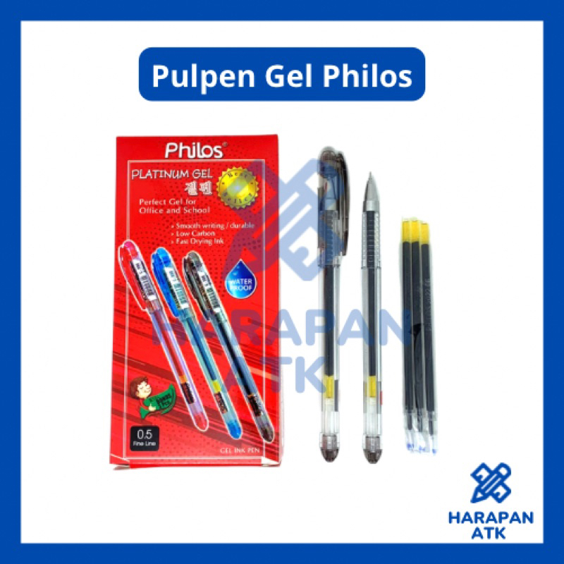 Jual PULPEN GEL PHILOS | Shopee Indonesia