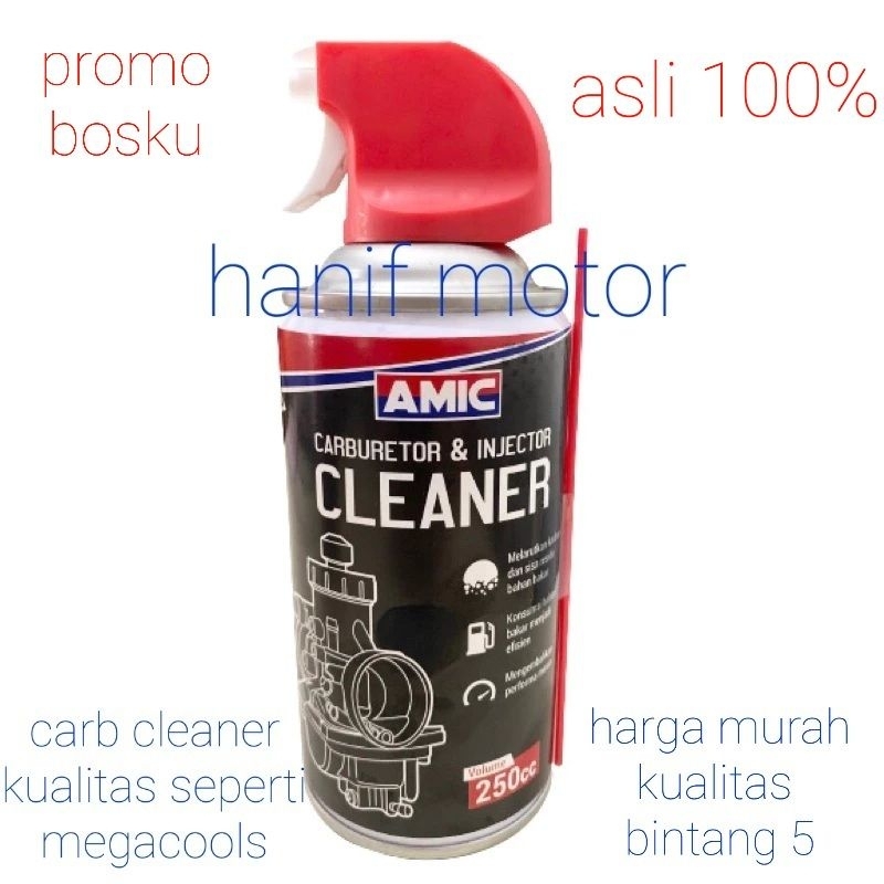 Jual carb carbulator injector cleaner amic 250ml kualitas megacools ...