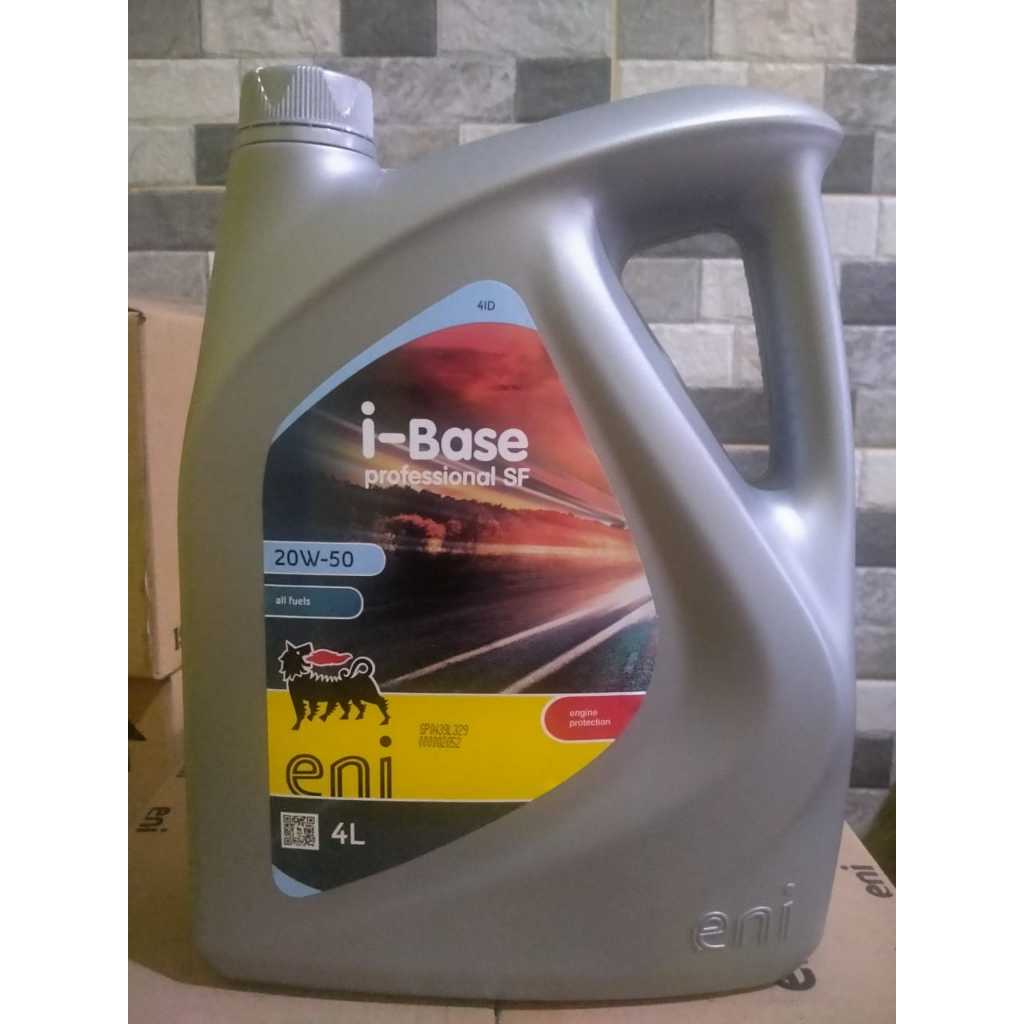 Jual Oli Mobil ENI i-Base Profesional ID 20W-50 - 4 Liter | Shopee ...