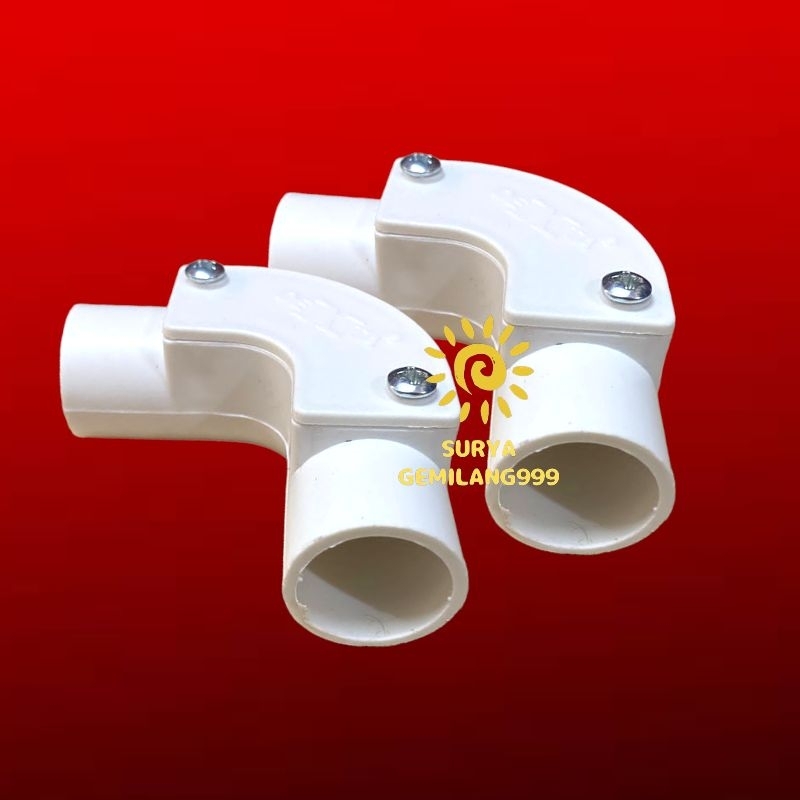 Jual Knee 20mm / Kenie / Elbow L Bow Pipa Listrik Kualitas Super ...