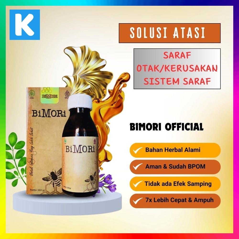 Jual BiMori Suplemen Saraf Otak - Sebagai Nutrisi Otak dan Vitamin Otak ...