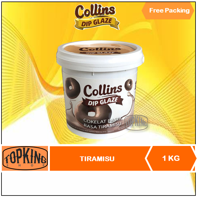 Jual Collins Dip Glaze 1kg Semua Varian Rasa | Shopee Indonesia