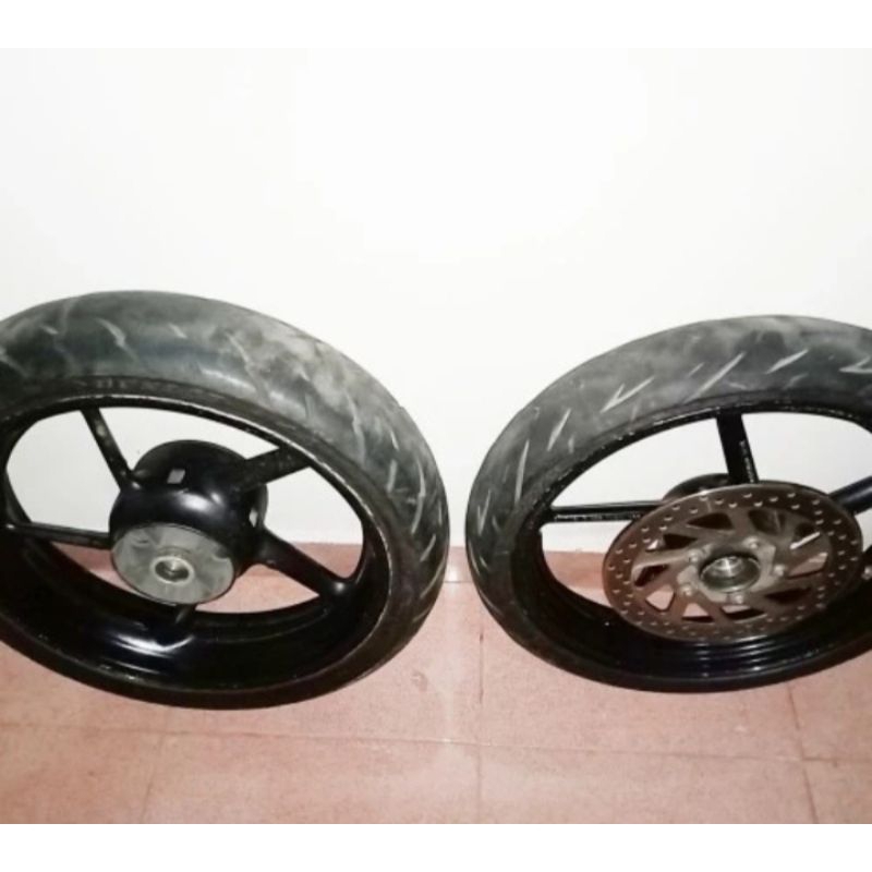 Jual Velg Racing Yamaha byson non ban hanya velg nya aja tanpa ban ...