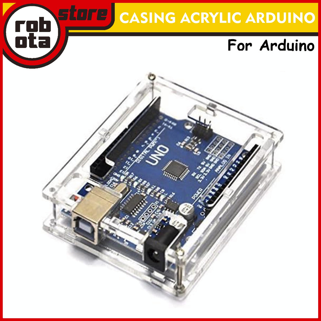 Jual CASING PLASTIC ARDUINO UNO R3 V3 BOX / KOTAK / CASE ARDUINO ...