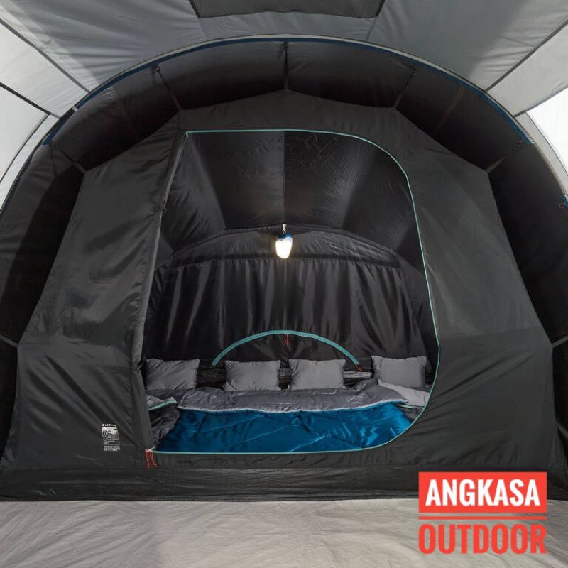 Jual Tenda QUECHUA ARPENAZ 4.1 Fresh & Black, Tenda Kemah Kemping ...