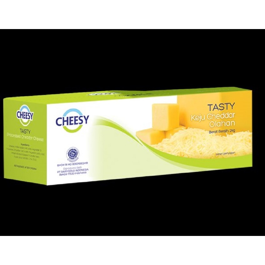 Jual Cheesy Tasty Cheddar Cheese - 2KG | Shopee Indonesia