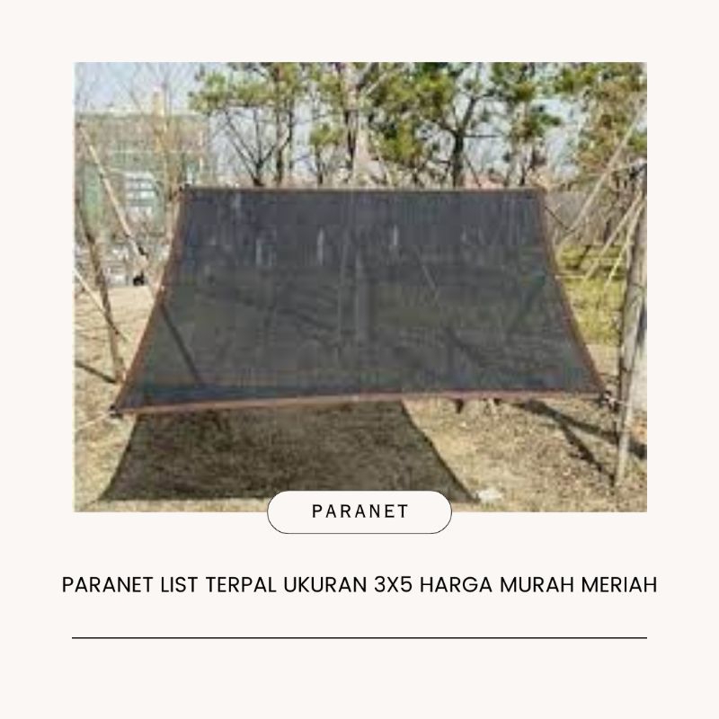 Jual Paranet jaring peneduh list terpal dan plong mata ayam 3x5 ...