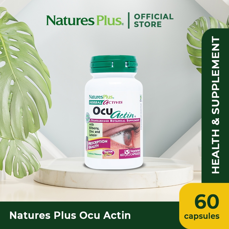 Jual Natures Plus Ocu Actin - 60 Capsules | Shopee Indonesia