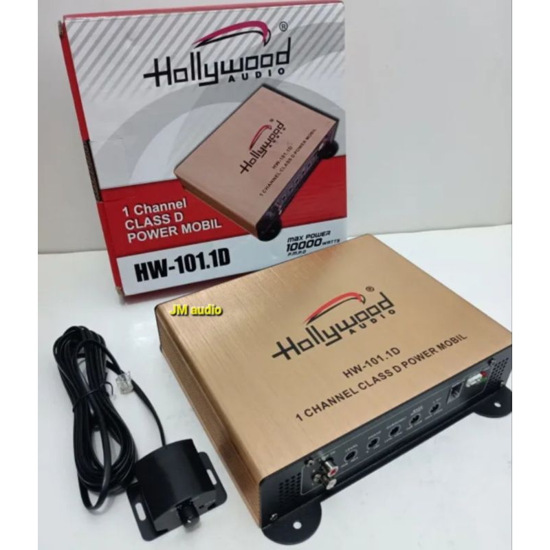Jual Power Amplifier Mono Block Hollywood HW-101.1D Class D, MAX 10.000 WATT | Shopee Indonesia