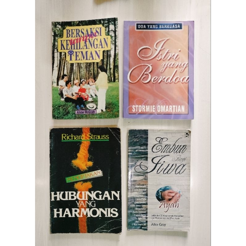 Jual (Preloved) HUBUNGAN YANG HARMONIS/ISTRI YANG BERDOA/BERSAKSI TANPA KEHILANGAN TEMAN/EMBUN ...