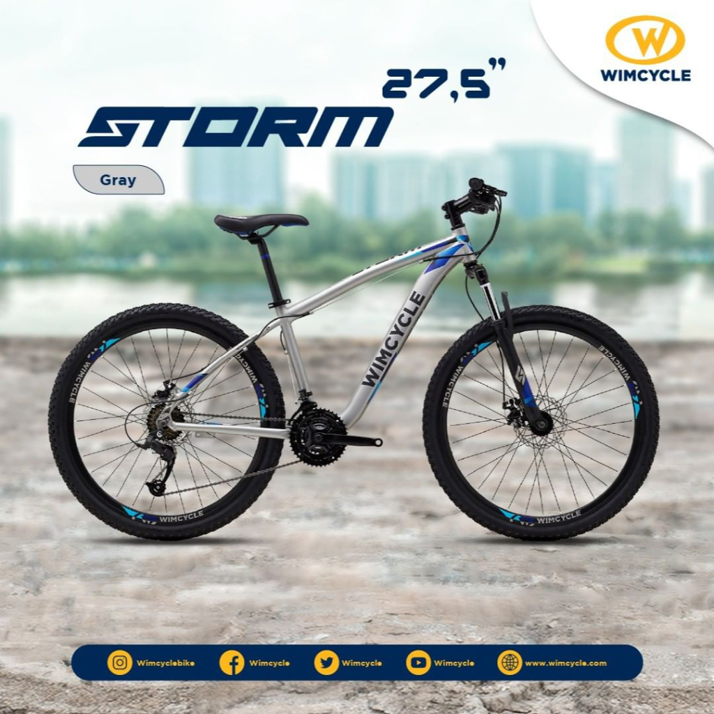 Jual WIMCYCLE Storm 27.5 inch Sepeda Gunung MTB | Shopee Indonesia