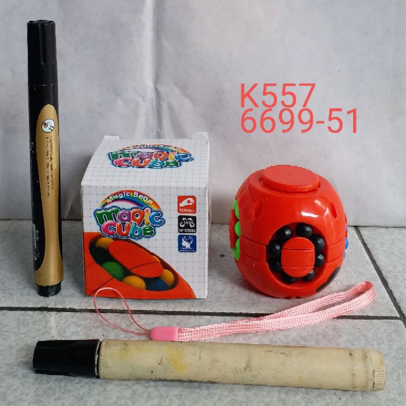 Jual Mainan Spinner Rubik Cube//Mainan Edukasi Ketangkasan Tangan Anak ...