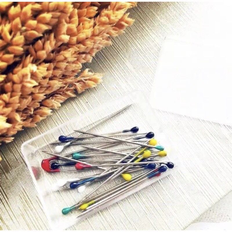 Jual JARUM PENTUL MINI / JARUM PENTUL HIJAB 1 BOX | Shopee Indonesia