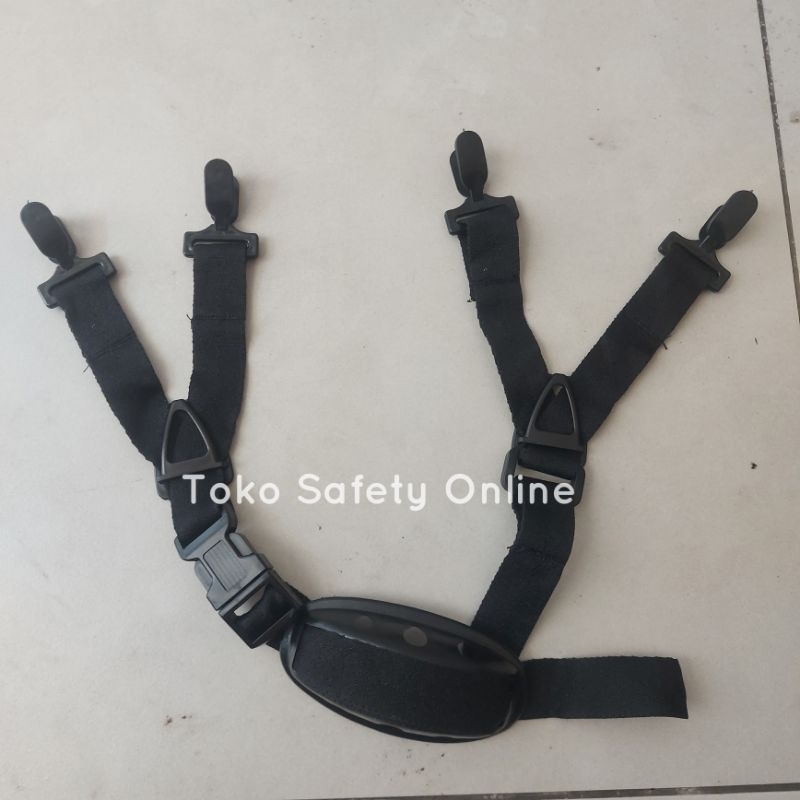 Jual Tali Dagu Helm Safety 4 Titik - Tali Dagu 4 Titik - Chin Strap ...