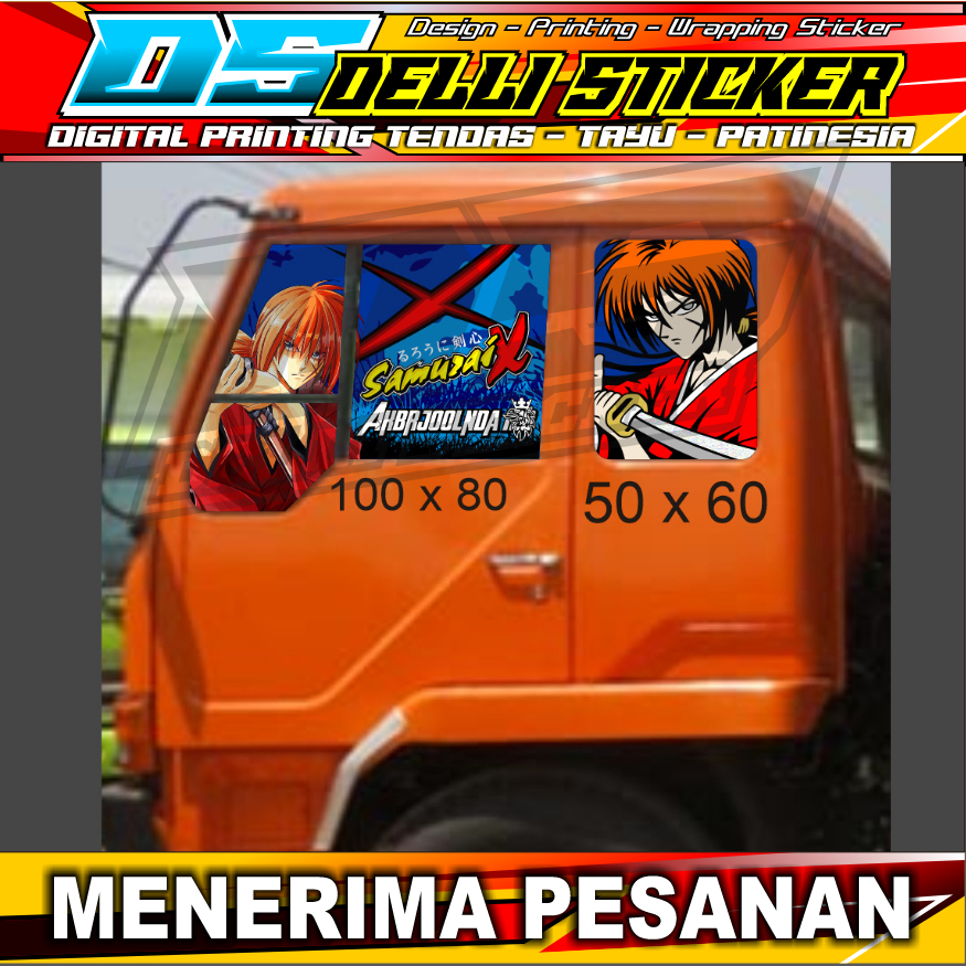 Jual Stiker Kaca Truk Fuso Fighter - One Way Kaca Bagian Depan dan ...
