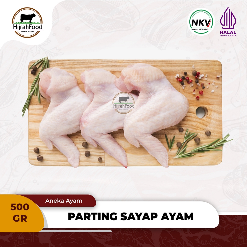 Jual Parting Sayap Ayam Chicken Wing Potong | Premium Chicken Wings ...