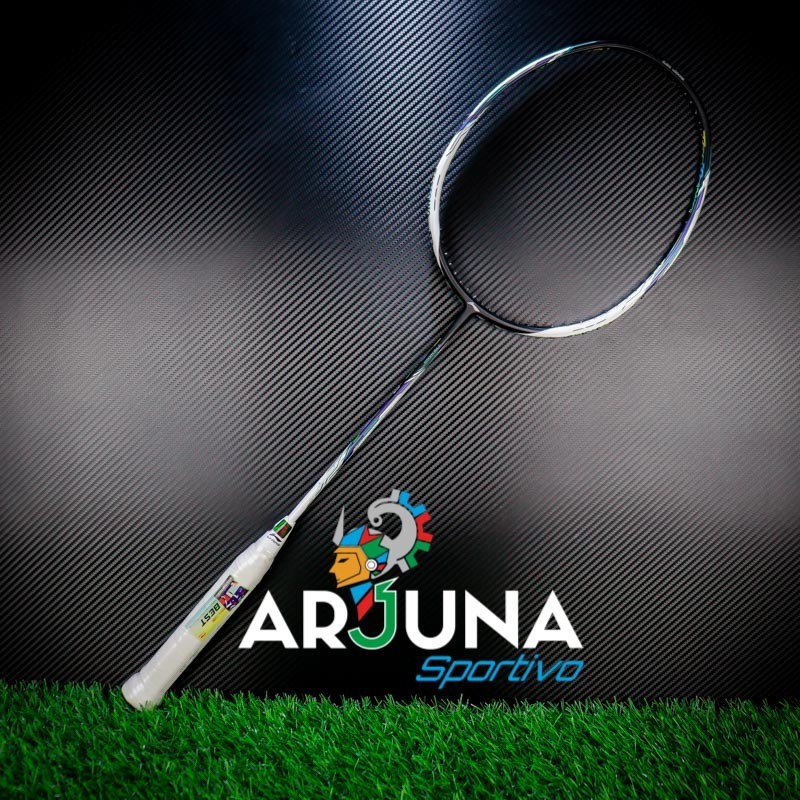 Jual LINING BADMINTON FRAME | TECTONIC 9 - 4U BLACK WHITE | RAKET BULU ...