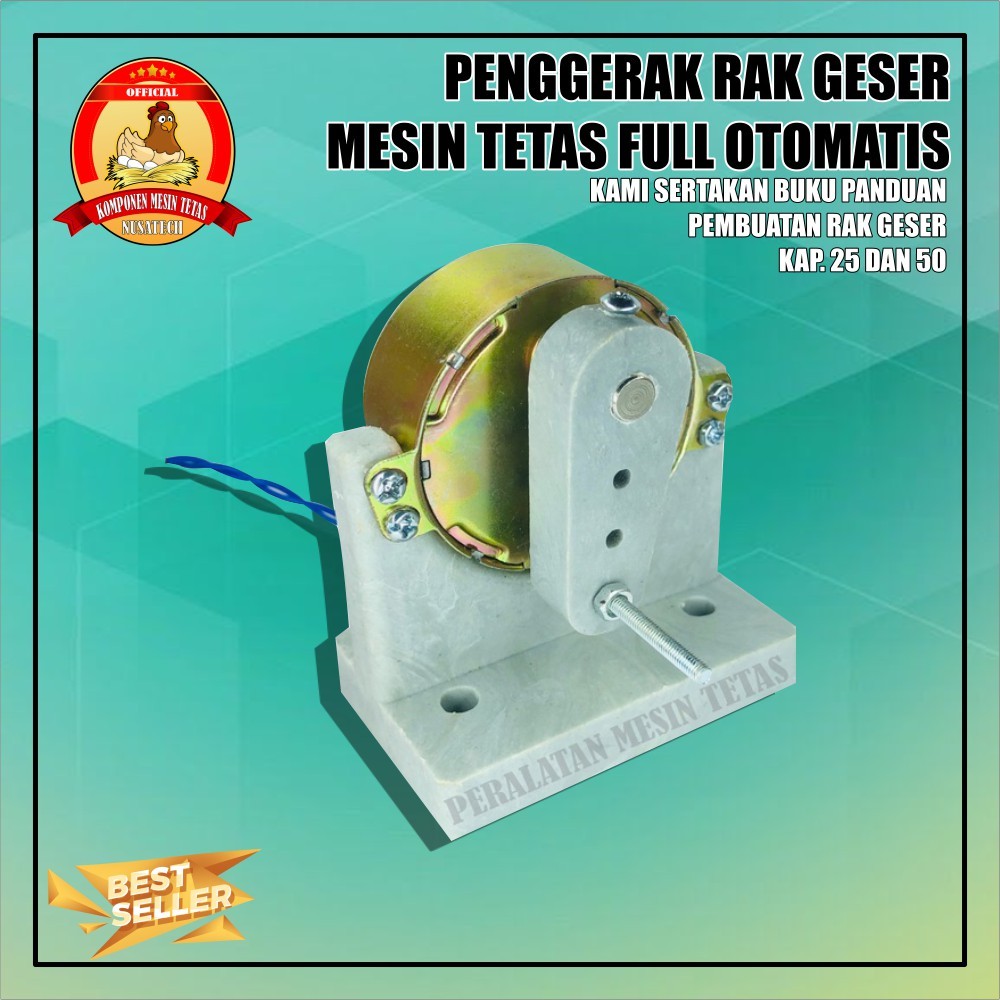 Jual Motor Dinamo Pemutar Penggerak Rak Geser Mesin Tetas | Shopee ...