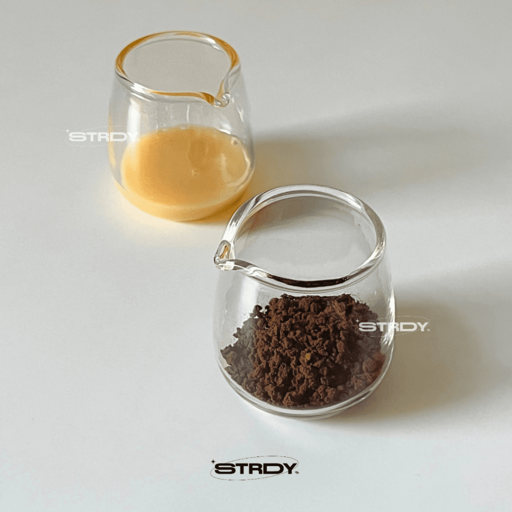 Jual [STRDY.] Mini glass pourer - mini milk jug gelas kecil aesthetic ...