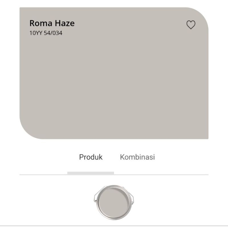 Jual CAT TEMBOK INTERIOR & EXTERIOR DULUX CATYLAC - ROMA HAZE 10YY 54/034 | Shopee Indonesia