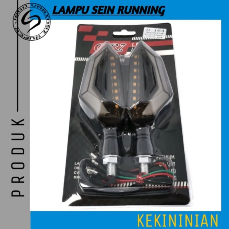 Jual Lampu Sein Led Running Model MV Agusta Plus Senja Biru Merah Putih ...