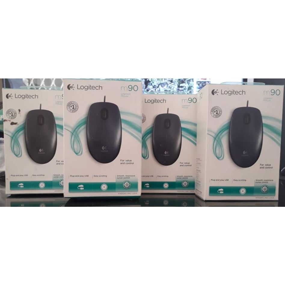 Jual LOGITECH Mouse kabel wired Logitech M90 USB Original | Shopee ...
