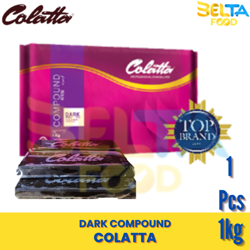 Jual Colatta Compound Dark Chocolate 1Kg Coklat Batang | Shopee Indonesia