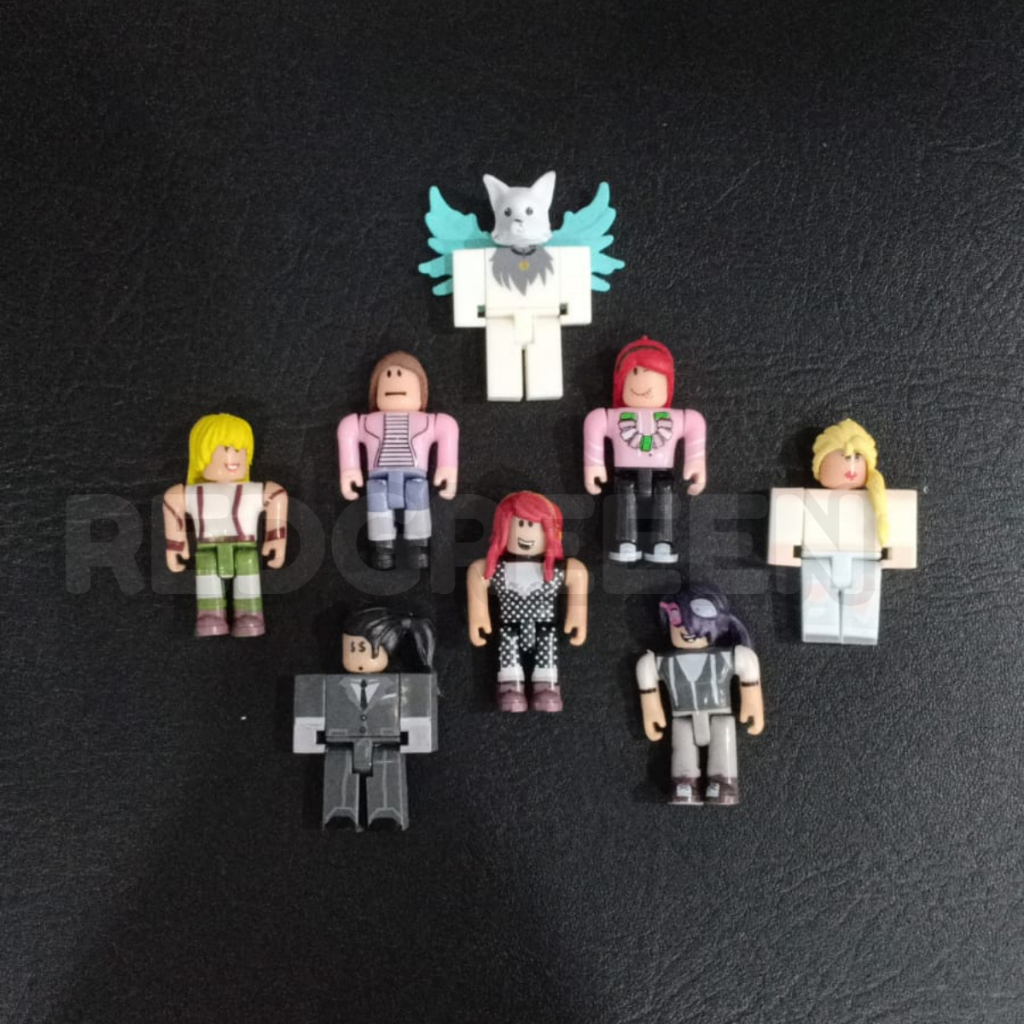 Jual roblox figure girls roblox girl mini set isi 8pcs roblox set mini ...
