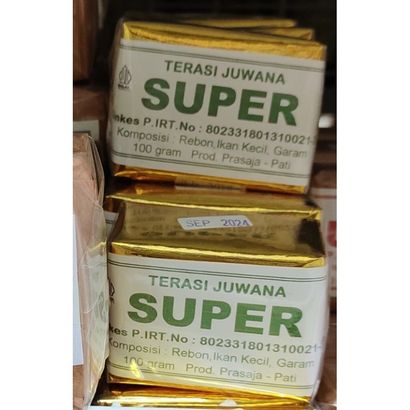 Jual TERASI SUPER JUWANA | Shopee Indonesia