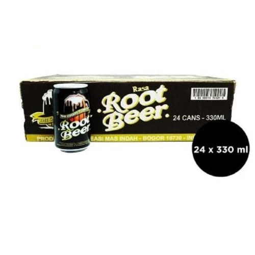 Jual Groovy Soft Drink Root Beer 330 ml 1 Dus Isi 24 Kaleng | Shopee ...