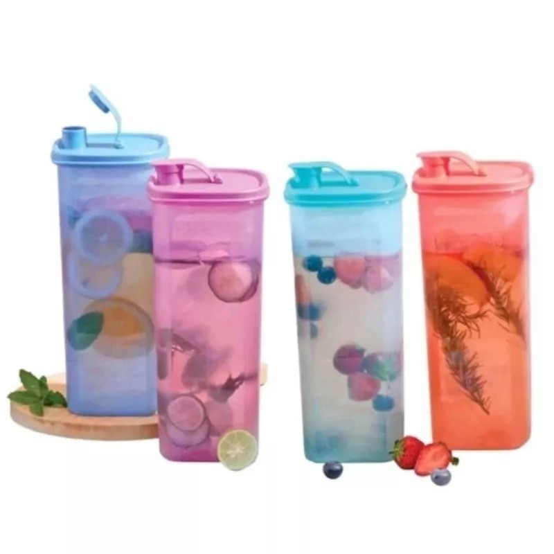 Jual Botol minum 2l Tupperware slim line slimline 2L (1pcs) | Shopee ...