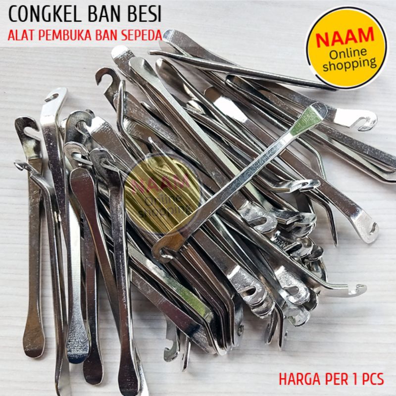 Jual CONGKEL BAN BESI - ALAT JUGIL BAN SEPEDA BAHAN BESI - TYRE LEVER ...