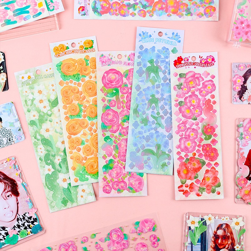 Jual [1 Lembar] Sticker Deco Stiker Dekorasi PVC untuk Scrapbook ...