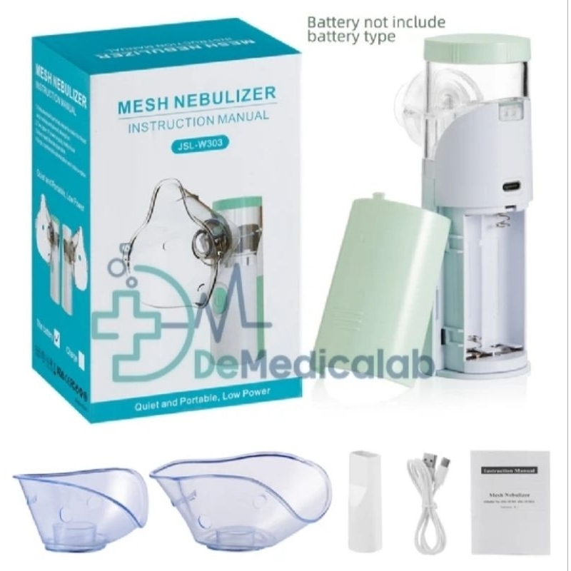 Jual Taff Omicron Handheld Inhaler Mesh Nebulizer Alat Uap Nebu JSL ...