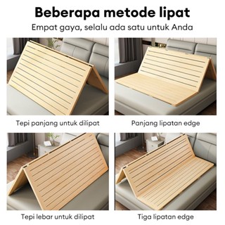 Jual Kasur Keren Matras Bambu Bermotif Terisolasi Tikar Tatami Lipat ...