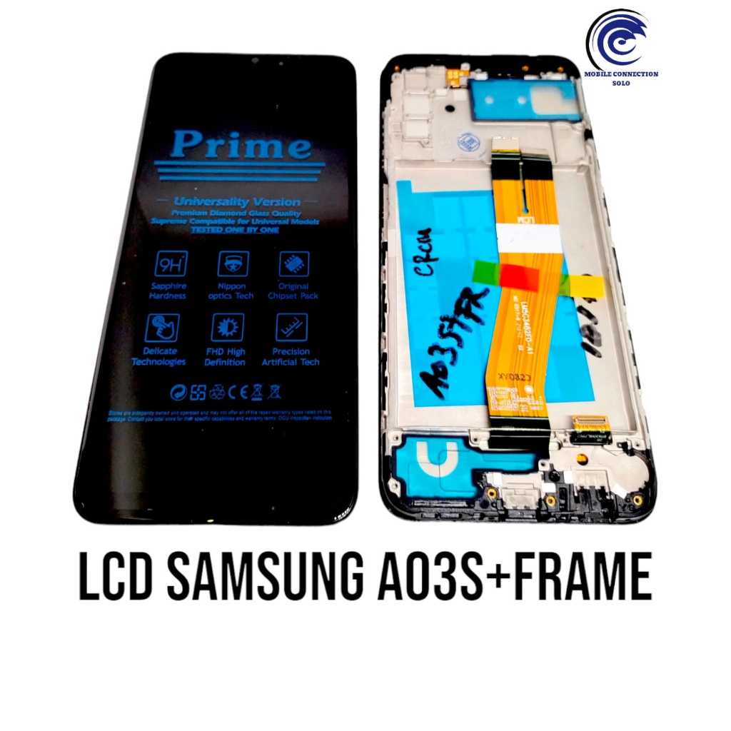Jual LCD SAMSUNG A03S SET PLUS FRAME | Shopee Indonesia