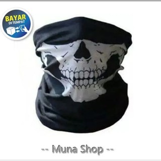 Jual Masker BUFF RAHANG TENGKORAK Masker Pengendara Motor masker motor ...