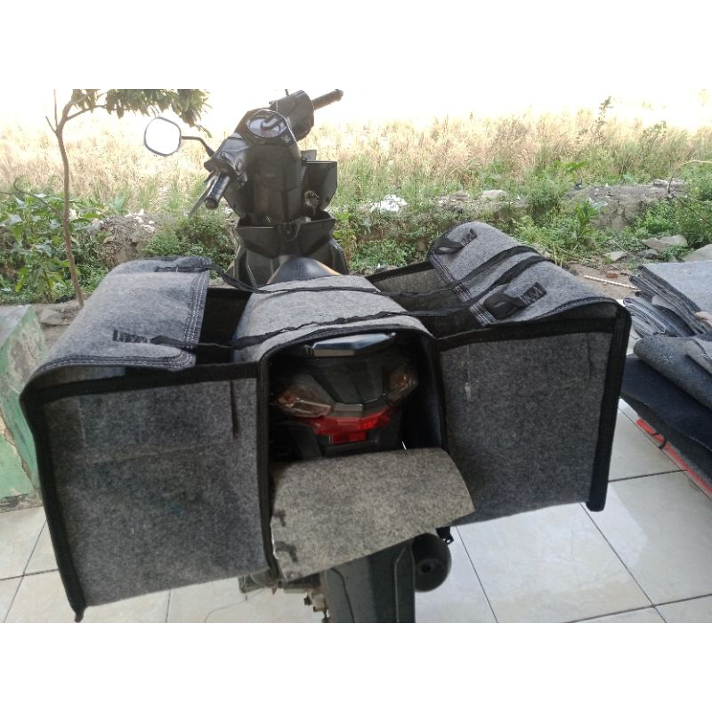 Jual tas motor tas obrok (ukuran sedang) | Shopee Indonesia