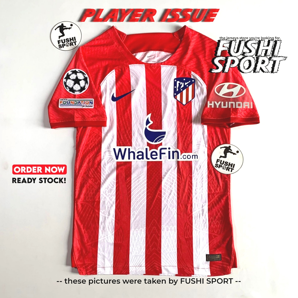 Jual Player Issue Jersey Baju Bola Atm Home 2023 2024 Drifit Adv