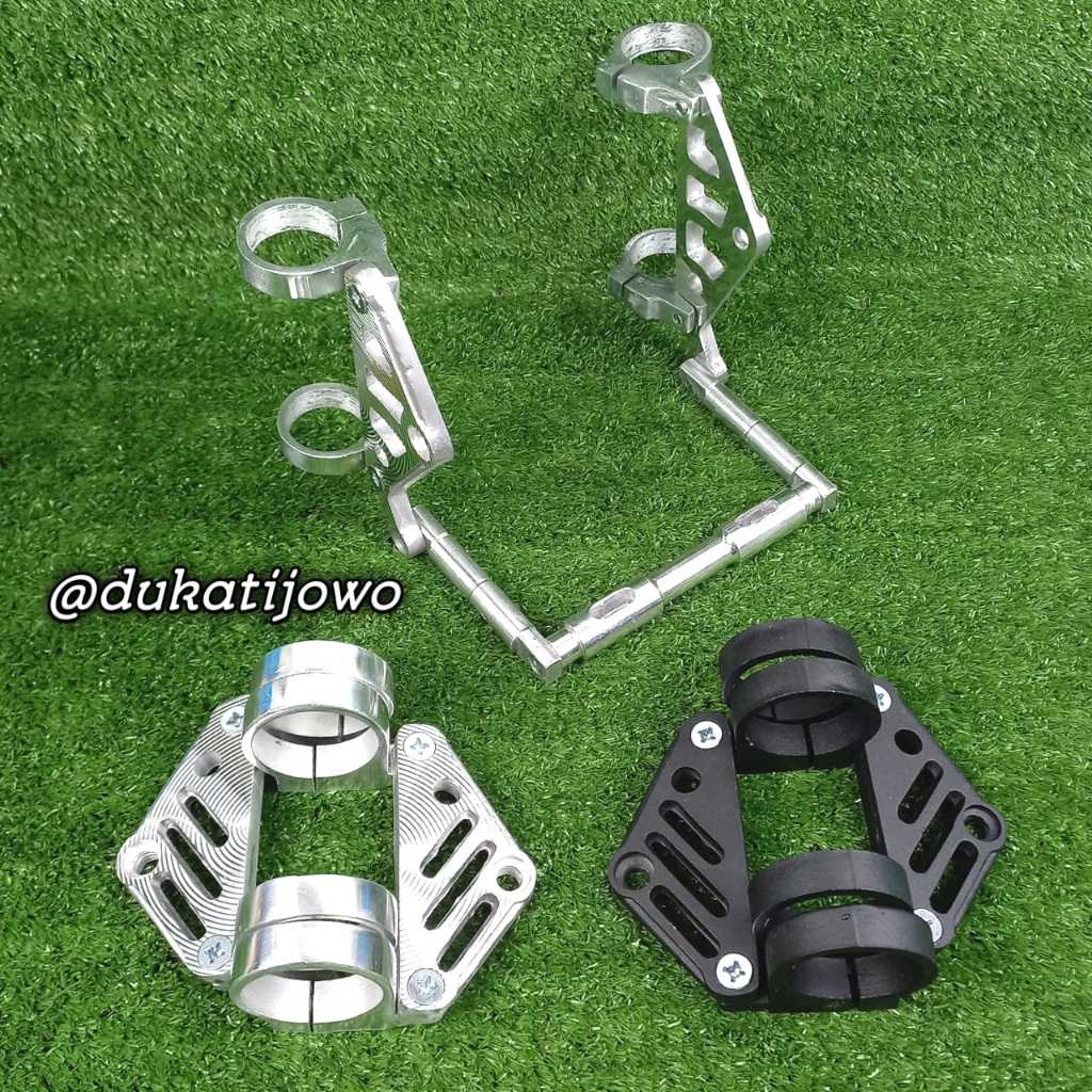 Jual kupingan lampu pesek cnc AS 33 / 31 set dudukan plat nomor ...
